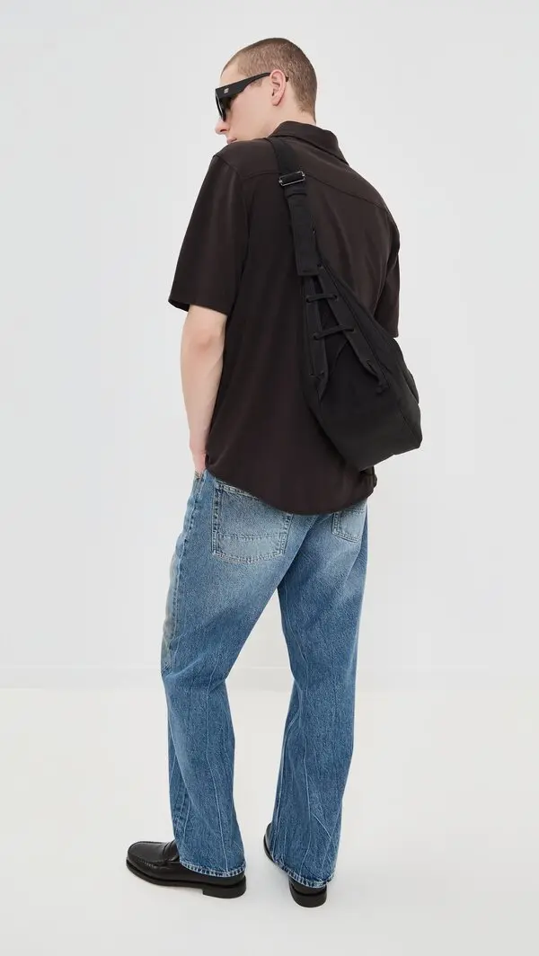 LEMAIRE Medium Soft Game Bag - Dark Chocolate | Editorialist